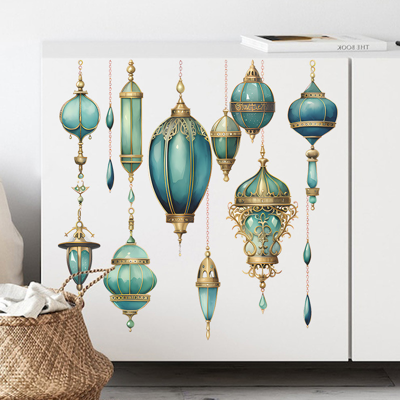 [Ready Stock] 2025 Hari Raya Decorations PVC Wallpaper Sticker for ...