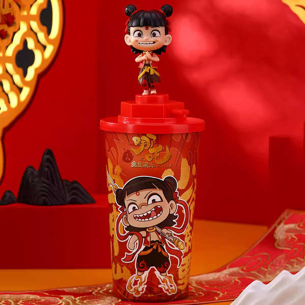 🔥 Cartoon peripherals 🔥 Nezha collectibles HOTSELLING water cups Nezha ...