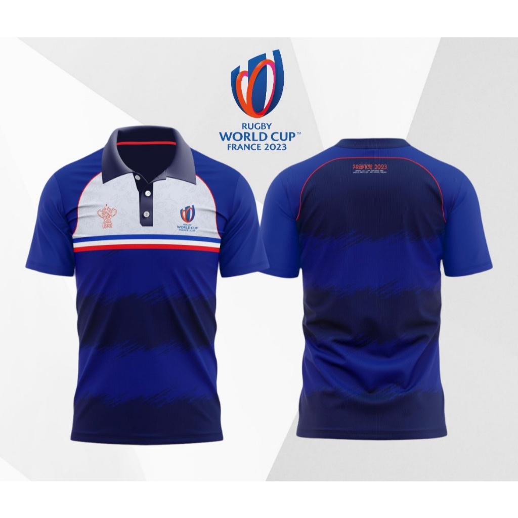 Rugby World Cup 2023 Polo Tshirt / Baju Microfiber Jersi / Jersey ...