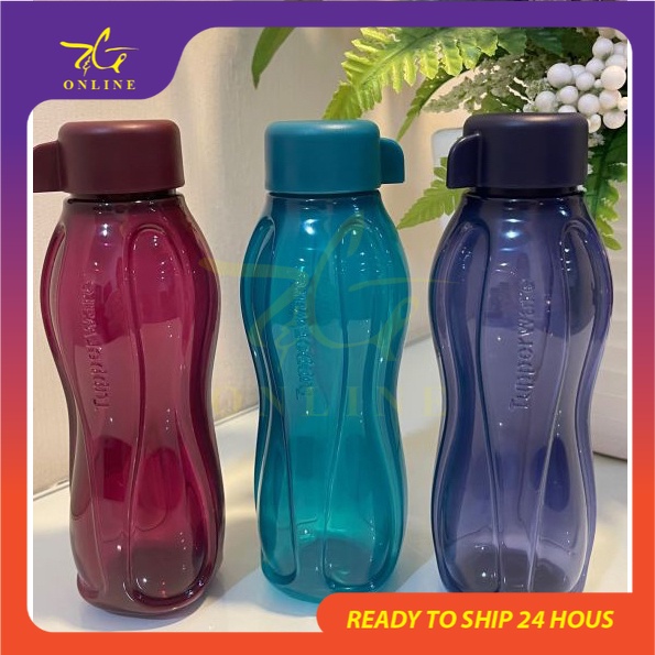 Tupperware 310ml Mini Eco Bottle Neon Pink Green Purple Color Warna ...