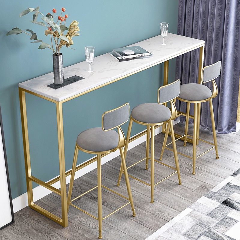 New Fashion Bar Chair Creative Furniture Dining Table Chair Iron Bar ...