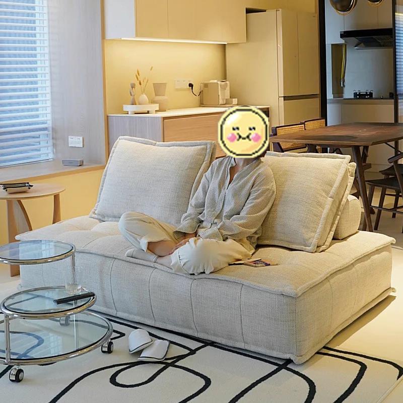 Free Shipping~Low Price~Influencer Tofu Block Sofa Small Apartment Single Tatami Apartment ...