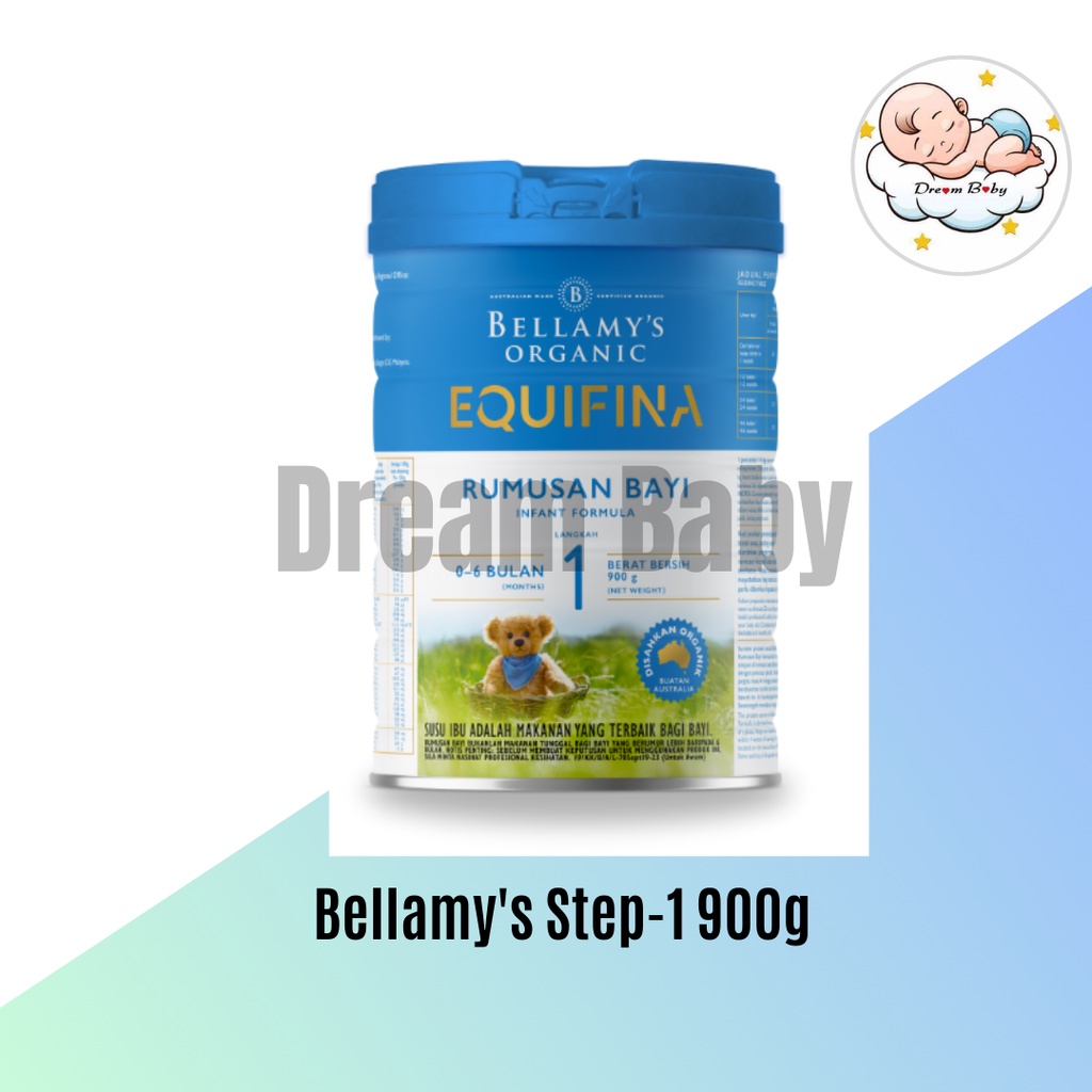 Bellamy's Organic EQUIFINA Step-1 (900g) | Shopee Malaysia