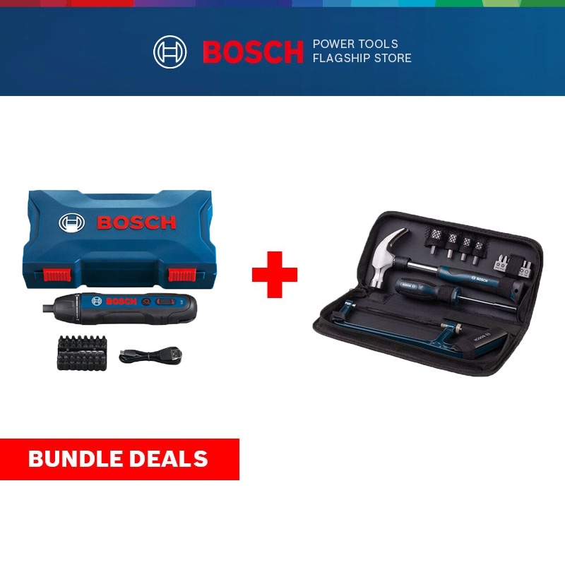 BOSCH [COMBO] GO 2 Kit Smart Screwdriver - 06019H2181 + BOSCH 15pcs ...