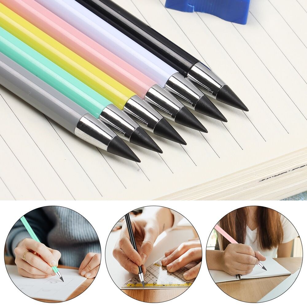 Y&X Free Rubber 不削铅笔 Permanent Pencil That Can Erased and Written No ...