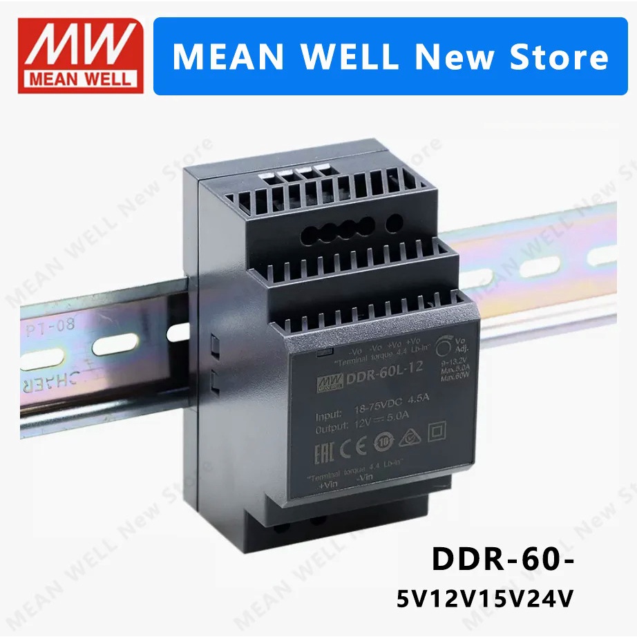 MEAN WELL DDR-60 DDR-60G-5 DDR-60G-12 DDR-60G-15 DDR-60G-24 DDR-60L-5 ...