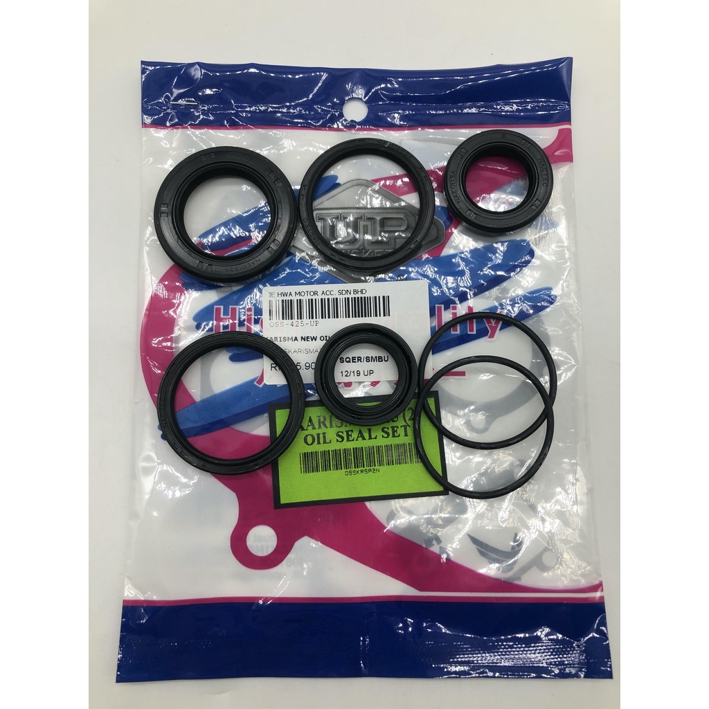 MODENAS KARISMA 125 NEW KARISMA NEW OIL SEAL COMPLETE SET ENGINE OIL ...
