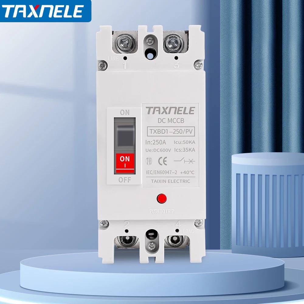 Solar Molded Case DC Circuit Breaker MCCB Overload Protection Switch ...