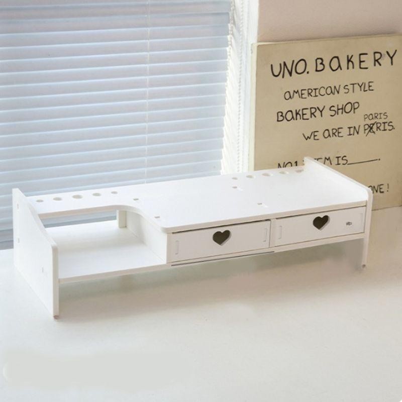 Multipurpose Rack Laptop Stand Riser Fibre Board Desk Organizer Storage ...