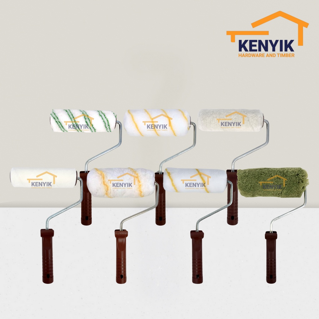 7" Paint Roller (Refill / Handle / Set) | Shopee Malaysia