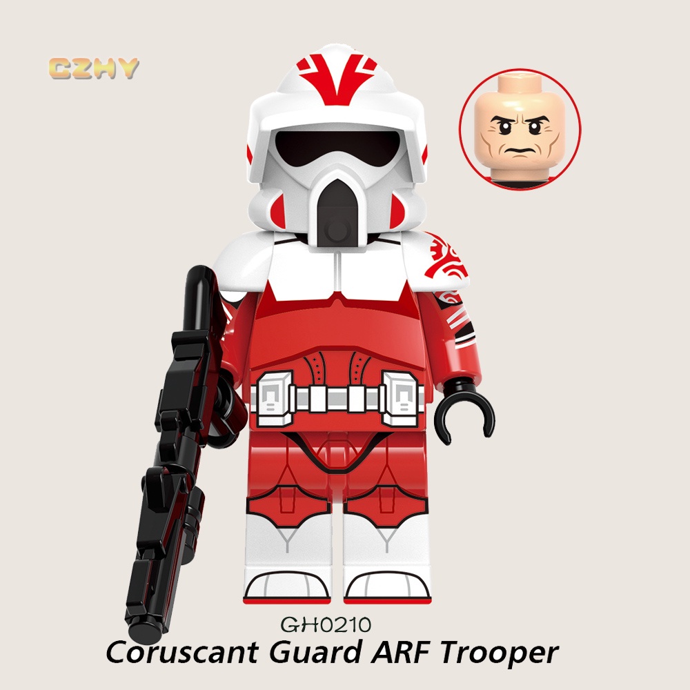 SW Space Wars 501st Kamino CGI Geonosis ARF Trooper Boomer Commander ...