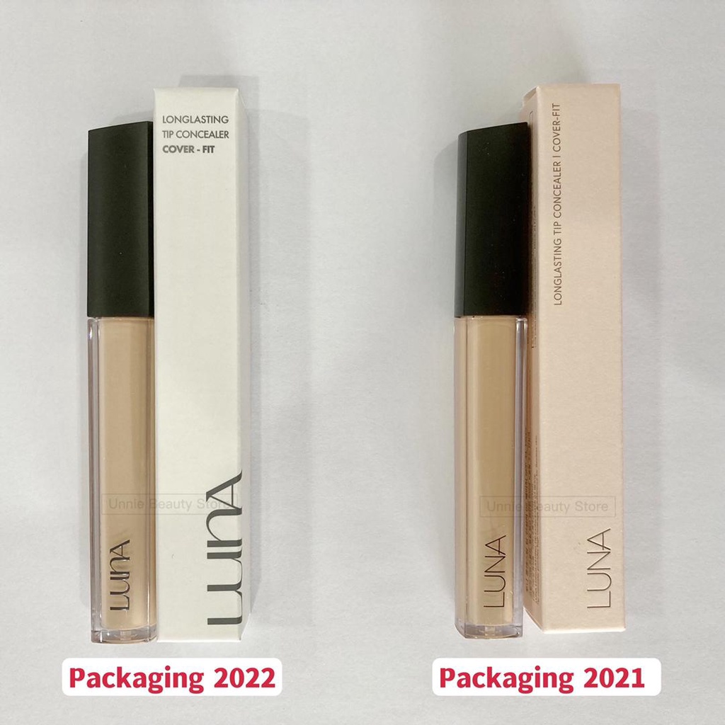 LUNA and Long Lasting Tip Concealer 7.5g Liquid Concealer Makeup LUNA ...
