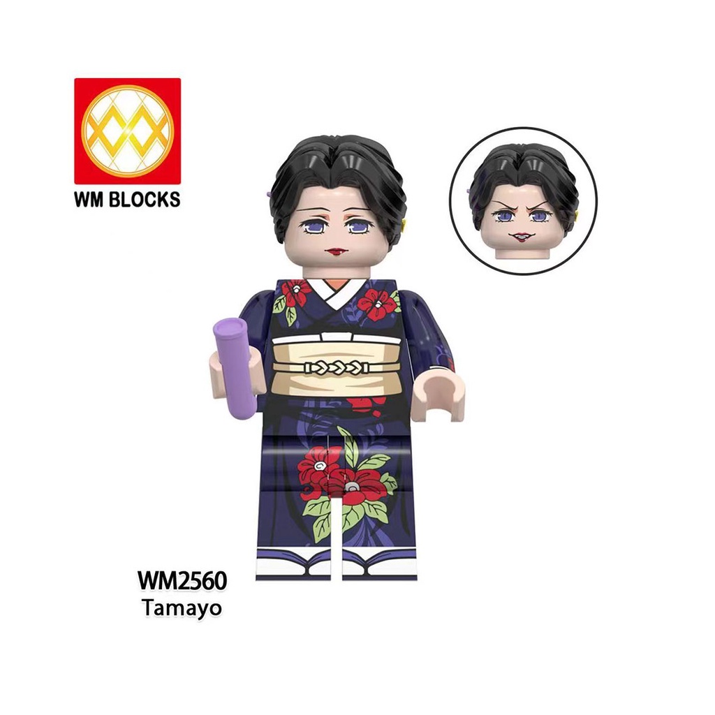 Anime series Demon Slayer Kimetsu no Yaiba Tanjiro puzzle building ...