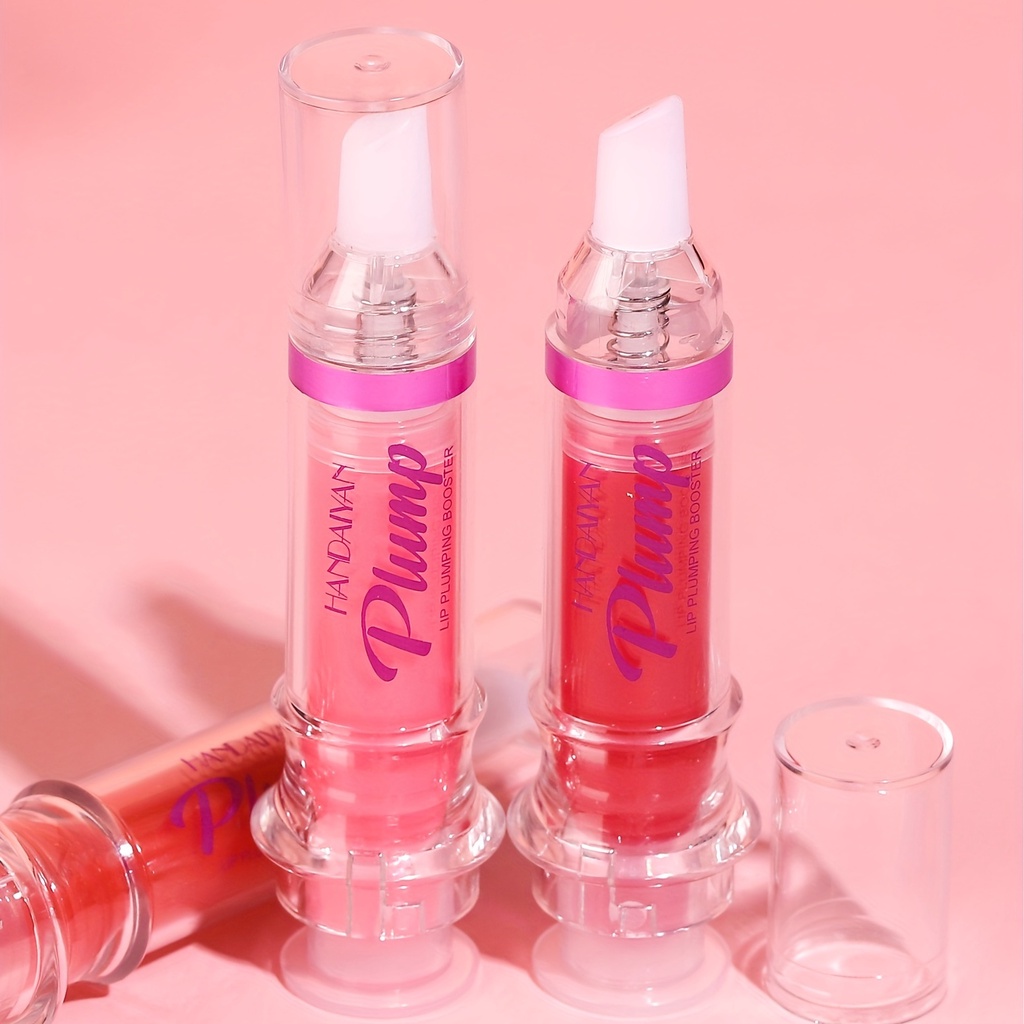 Lip Plumping Lip Gloss Needle Tube Shape, Slightly Spicy Lip Glow Oil ...