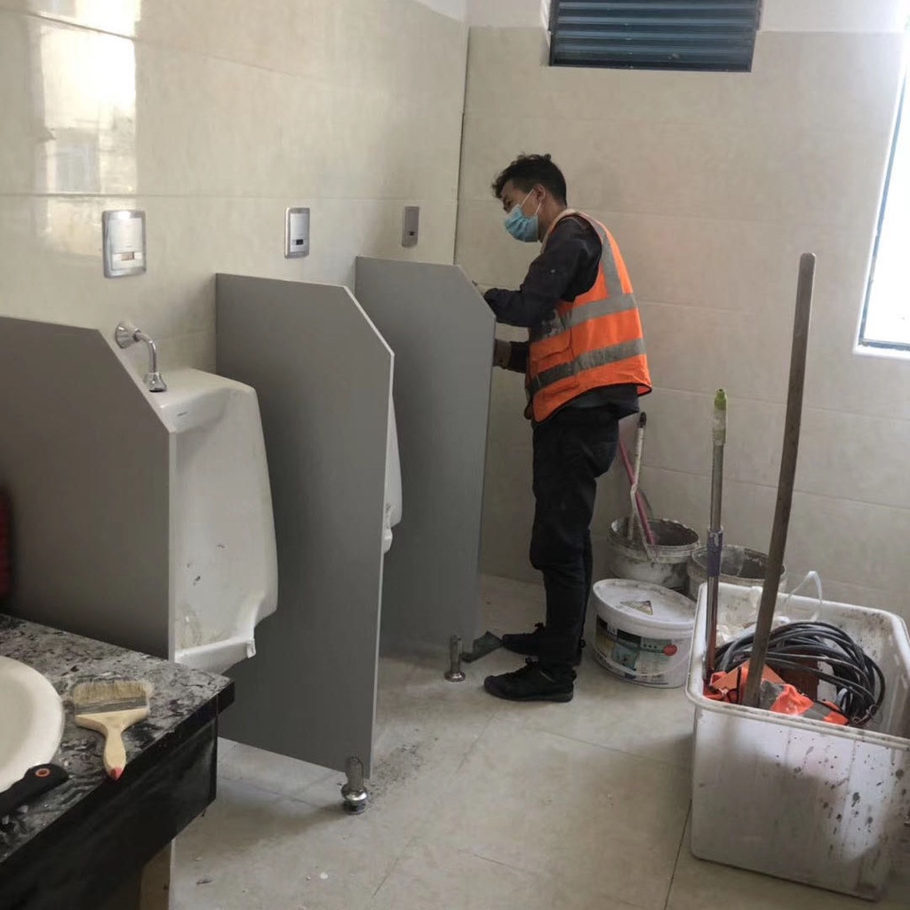 Simple Kindergarten Toilet Baffle Toilet Partition Urinal Baffle Male ...