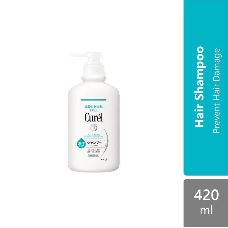 Curel Shampoo Hair (420ml) | Shopee Malaysia