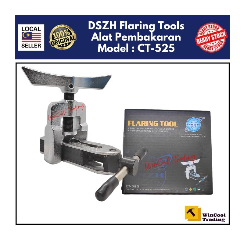Copper Tube Value Flaring Tool Set and Copper Pipe Cutter and Assembler ...