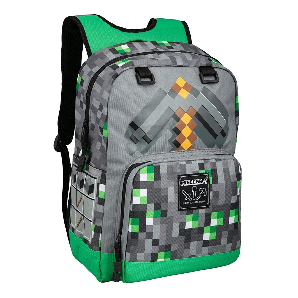 Minecraft Multifunctional Computer Backpack Men Student School Bags ...