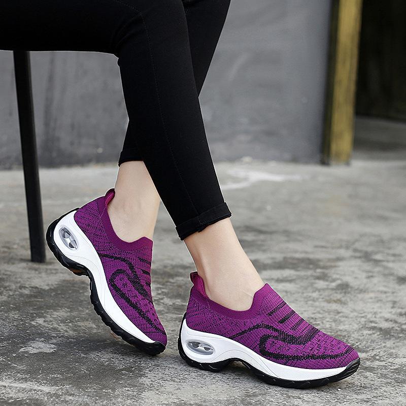 Kasut Sukan WanitaTapak Tebal Sneakers JH992 Soft Running Sport Shoes ...