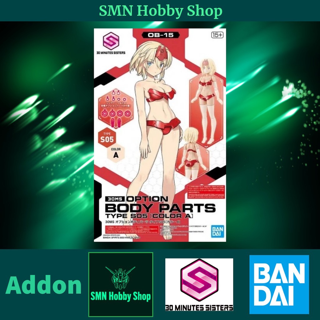 Mecha Waifu Girls Option Body Parts Type S05 Color A OB-15 Addon Effects & Backpack [30MS 30 ...