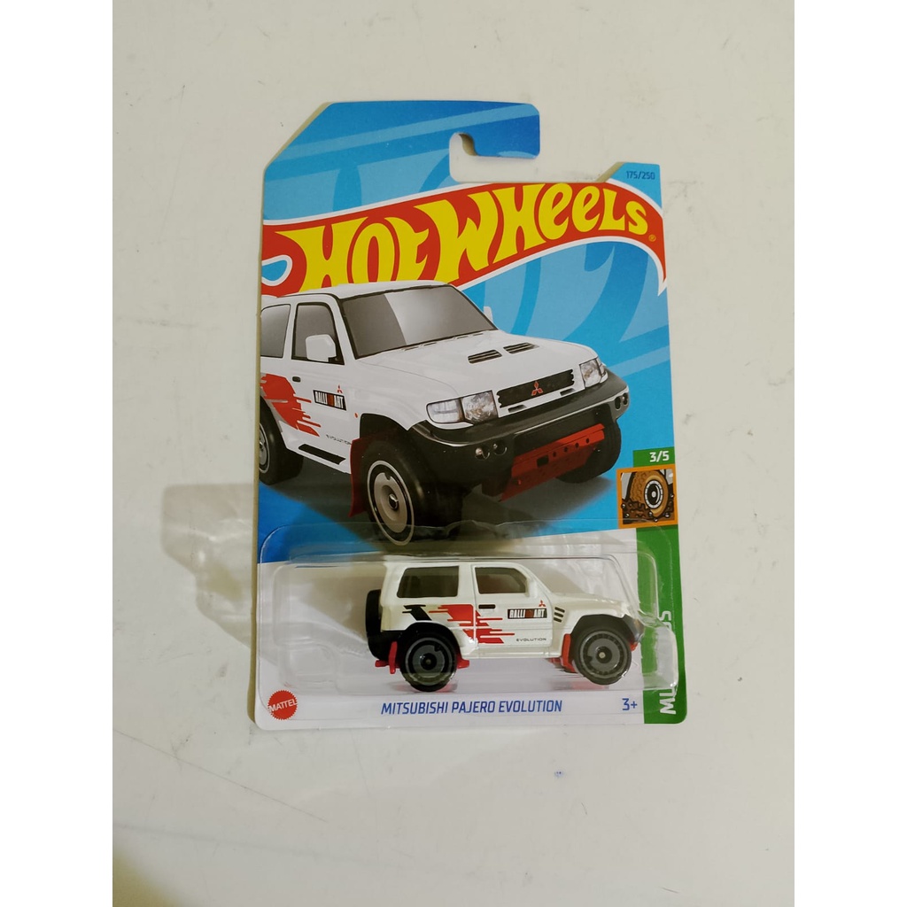 Hotwheels MITSUBISHI PAJER EVOLUTION | Shopee Malaysia
