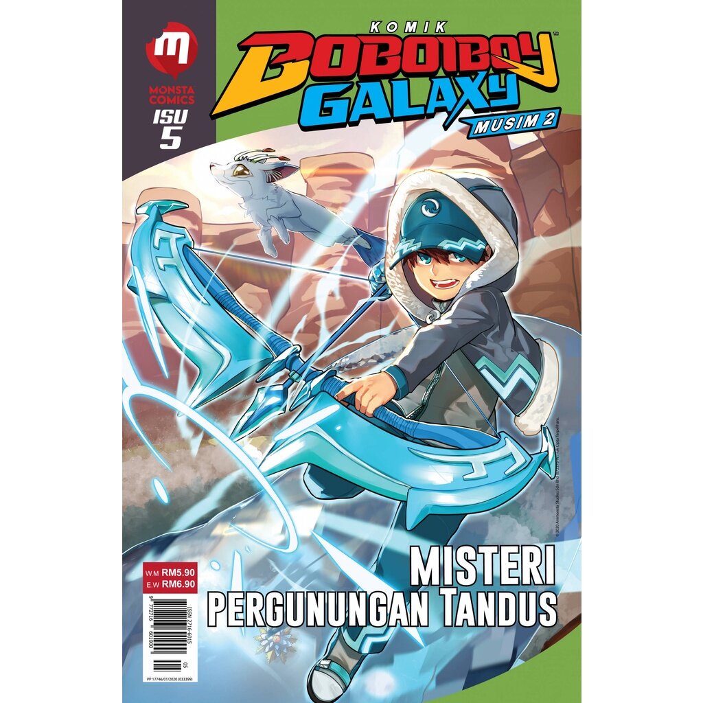 (BUKU AY 2023) ANIMONSTA STUDIOS Monsta Comic: Komik BoBoiBoy Galaxy ...