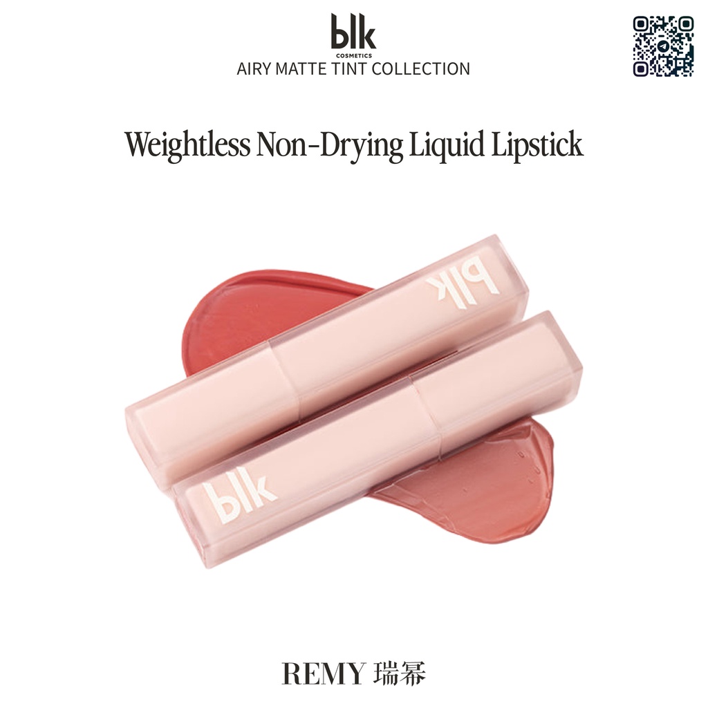 BLK Cosmetics Airy Matte Tint ( Weightless Non-Drying Liquid Lipstick ...