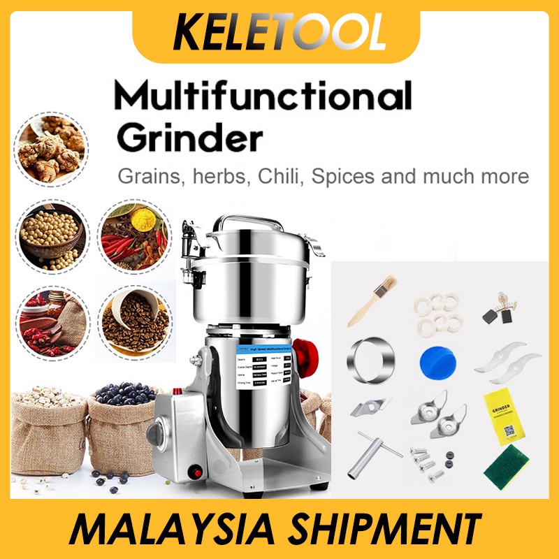 1200g Stainless Steel Powder Grinder food blender Maker Grinding ...