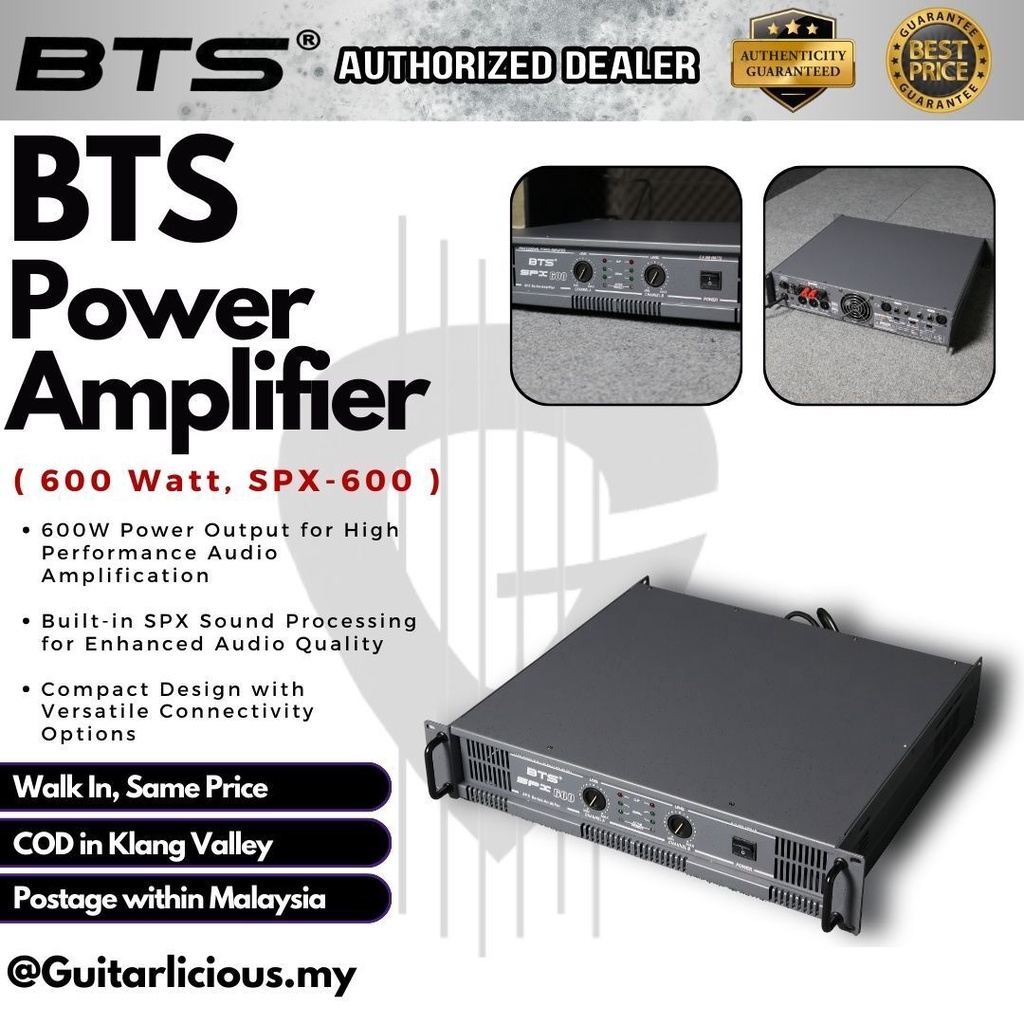 BTS Power Amplifier 600 watt - SPX-600 ( SPX600 / SPX 600 / 600W ...