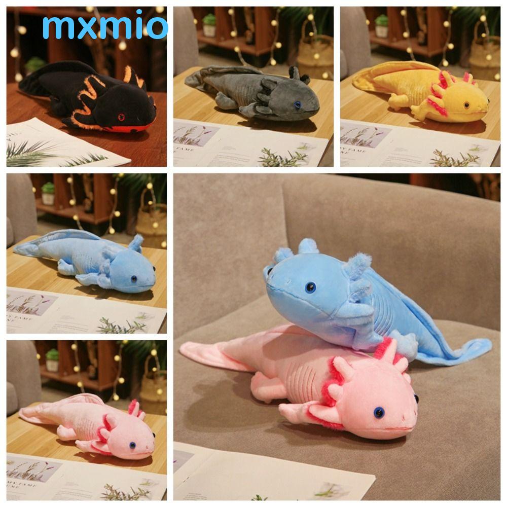 MXMIO Colorful Newt Plush Toy, Plushie Axolotl Salamander Plush Toy ...