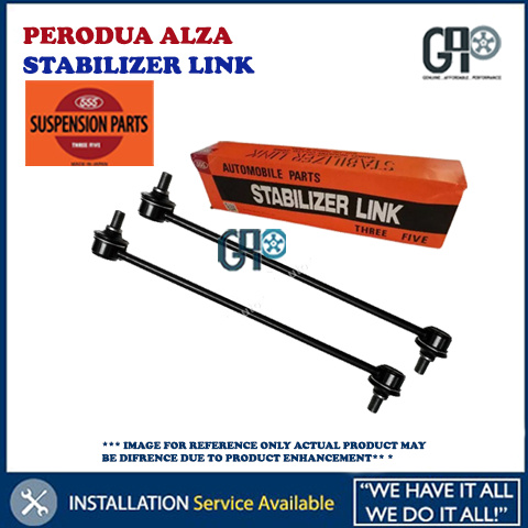 PERODUA ALZA FRONT STABILIZER LINK/ABSORBER LINK 1 SET-BRAND 555/ MADE ...