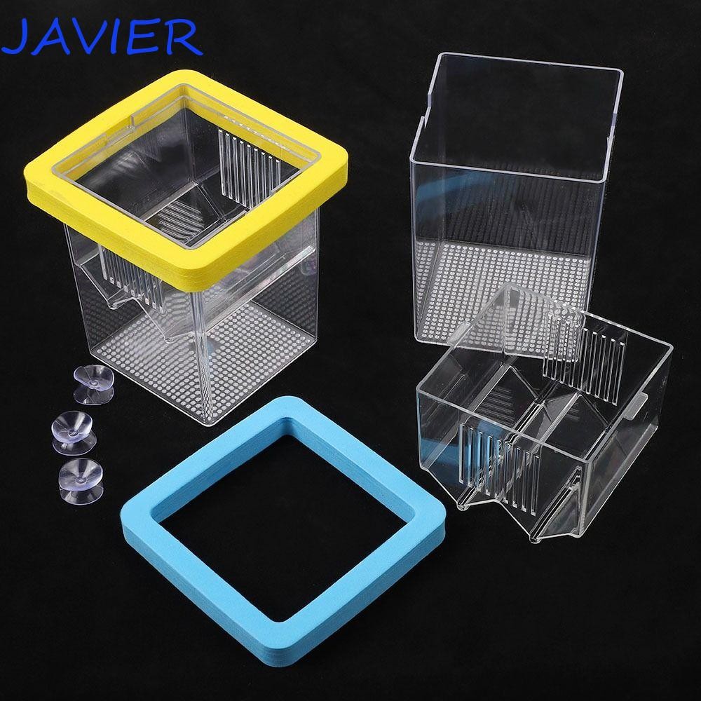 JAVIER Floating Fish Breeding Box, Clear Adjustable Aquarium Fish ...