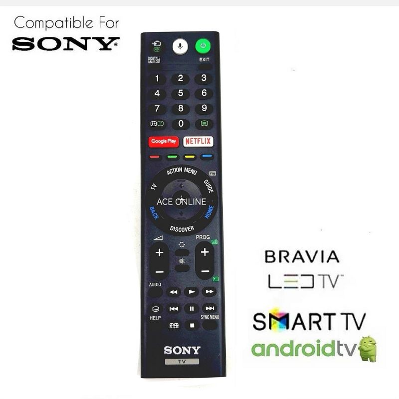 Sony Bravia Smart TV/ Android TV OLED Voice Bluetooth Remote Control ...