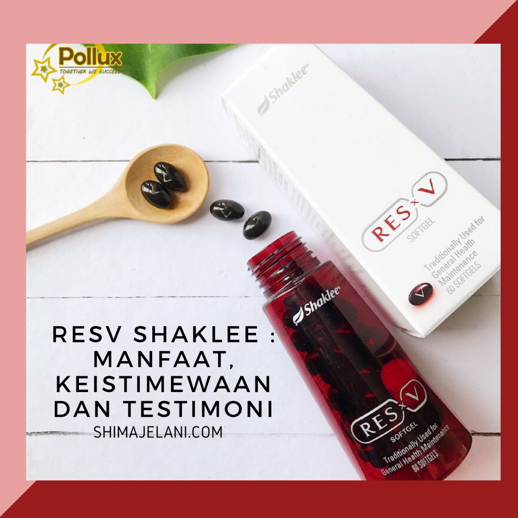 [READY STOCK] Shaklee ResV Res V Premium POLYPHENOLS 60 Softgel ...