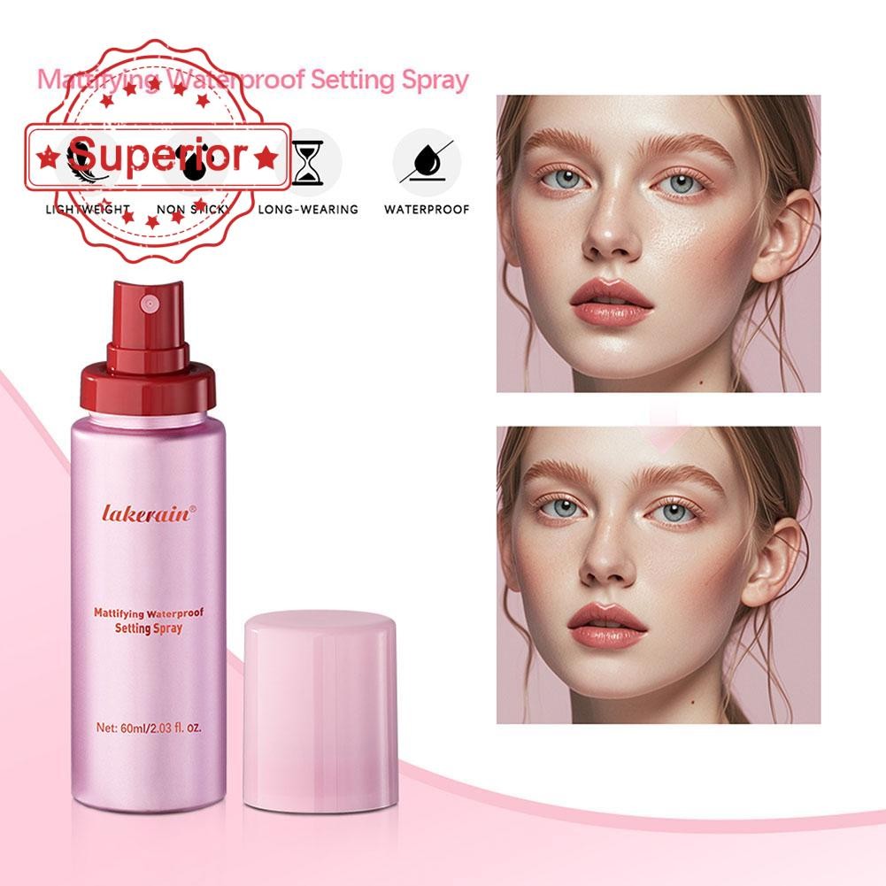 New 60ml Makeup Setting Spray Facial Mist Setting Spray Control Lasting ...