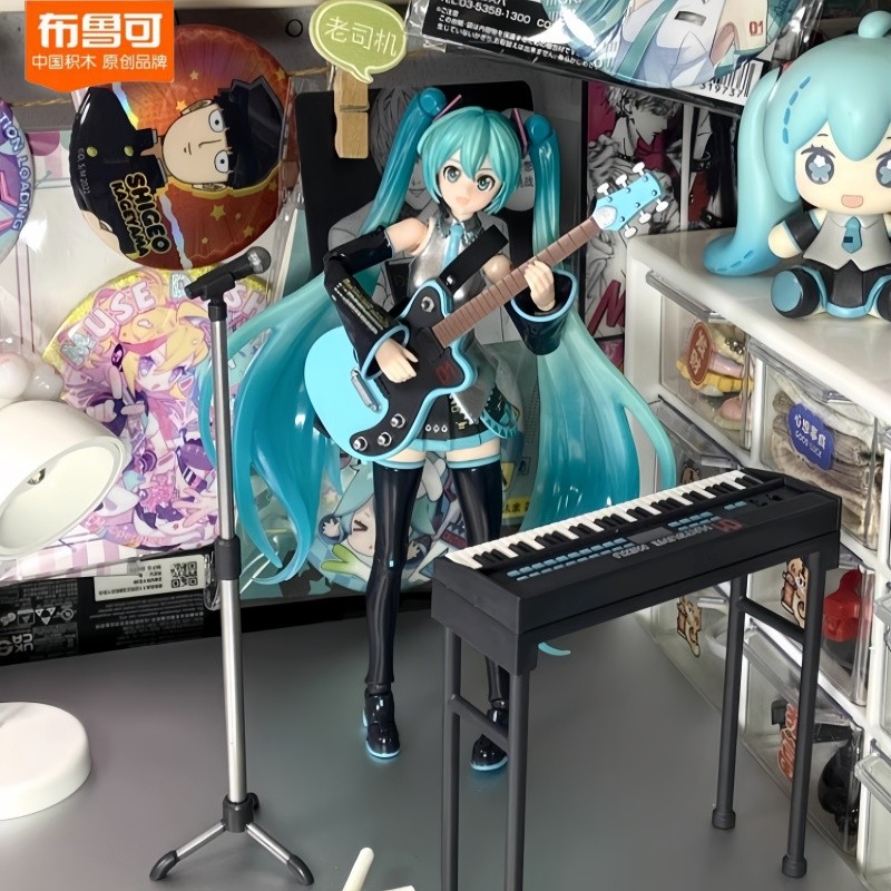 Blokees Hatsune Miku Miracle Version Formula Server Assemble Figure Pvc ...
