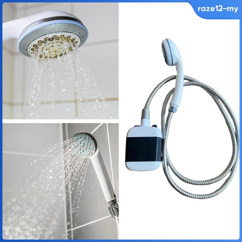 [RazecaMY] Portable Outdoor Shower Set USB Camping Shower with Hose for ...