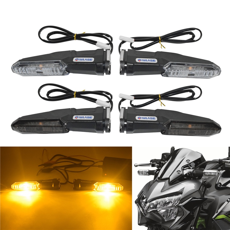 Motorbike 1pair/2pcs E-Marked Turn Signals Blinker LED Light For ...
