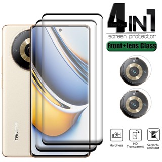 Realme 11 Pro+ Plus realme 11 11X 5G Tempered Glass 4 in 1 Screen ...