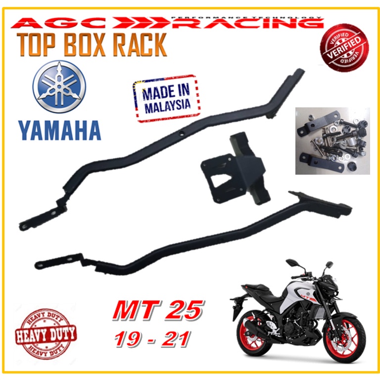 YAMAHA MT25 TOP BOX RACK MONORACK HEAVY DUTY | Shopee Malaysia