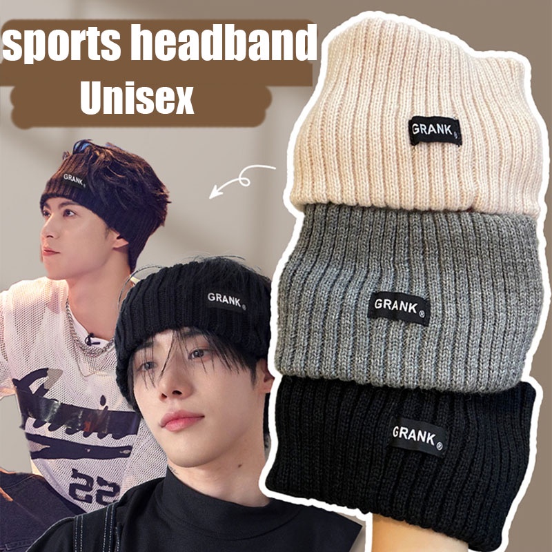 Autumn and Winter Sports Knitted Hairbands for Men and Women New High ...