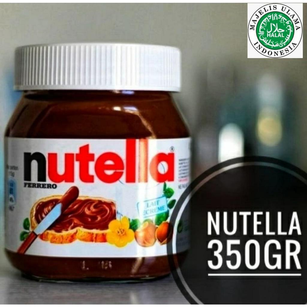 Nutella 350gr / nutella chocolate bean jam ED oct 2025 | Shopee Malaysia