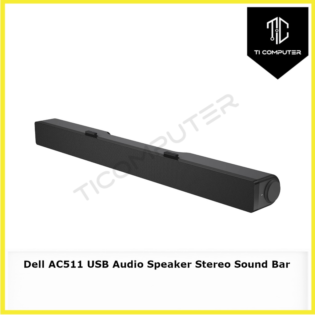 Used Dell AC511 USB Audio Speaker Stereo Sound Bar | Shopee Malaysia