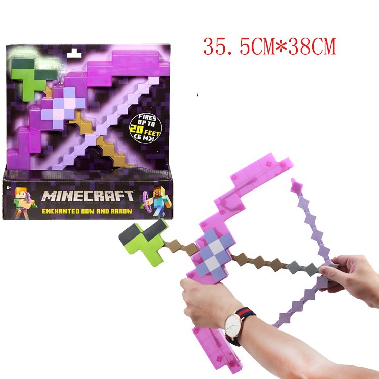 Minecraft Eva Foam Plastic Bow Model Game Model Toy Kids Gift Action ...