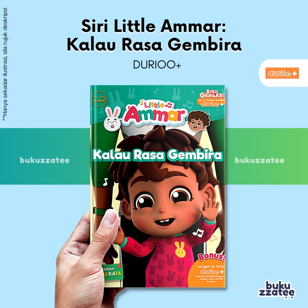 (Buku Saiz Gergasi) Siri Little Ammar: Kalau Rasa Gembira | Durioo ...