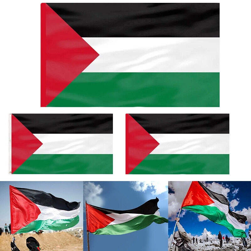 Palestine Flag Freedom Palestine National Large Size Hanging Flag For ...