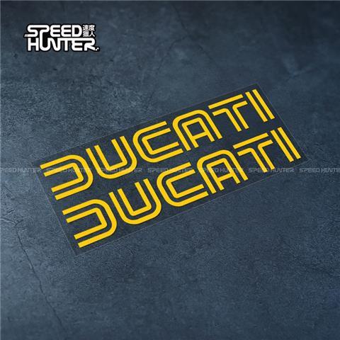 Ducati letter stickers Diavel1260 StreetFighter 848 1098 Scrambler800 ...