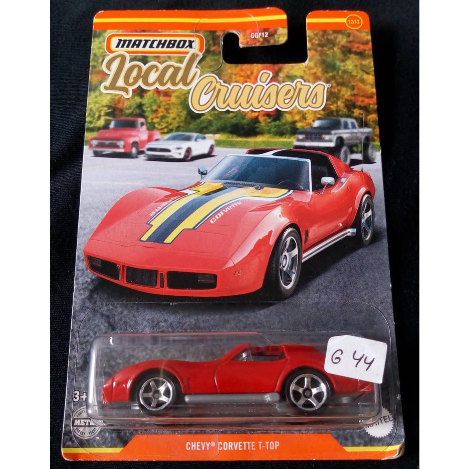 Matchbox - Chevy Corvette T-Top Local Cruisers Red | Shopee Malaysia