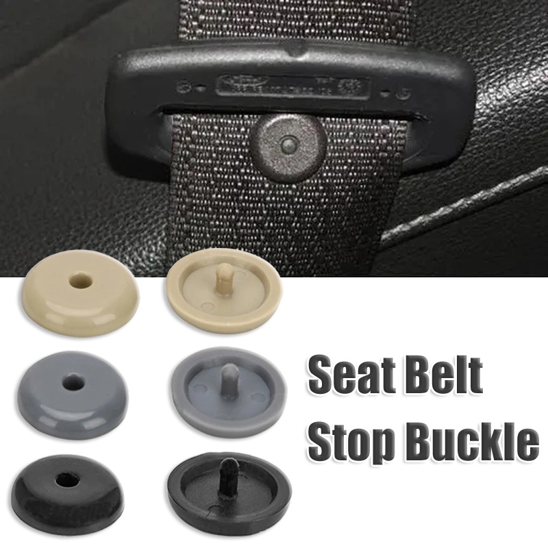 New 15Pairs Car Safety Seat Belt Stopper Buckle Auto Seat Belt Spacing ...