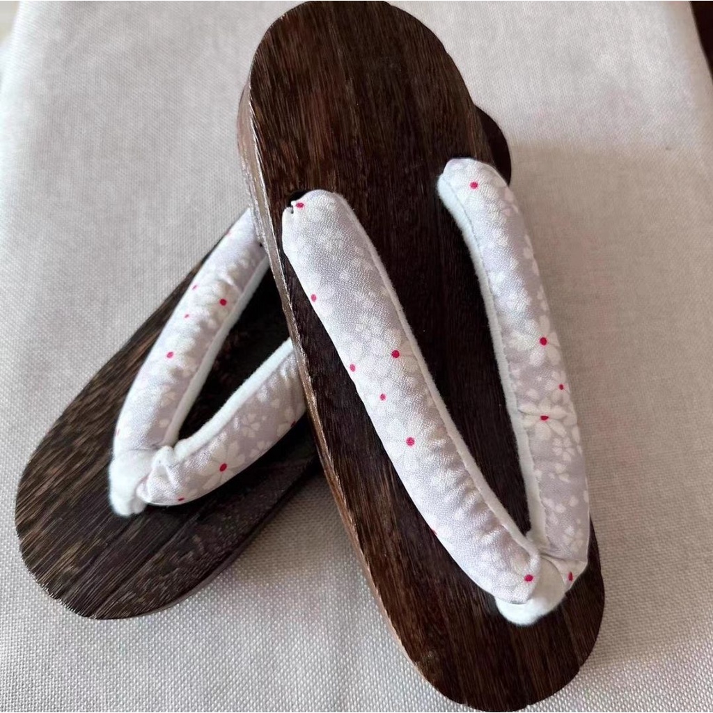 Japanese traditional shoe geta wooden slipper wooden shoe freesize ...